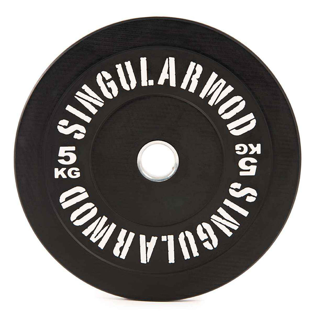 Black Training disc 5 kg. Weighing discs gym at home strength training ...