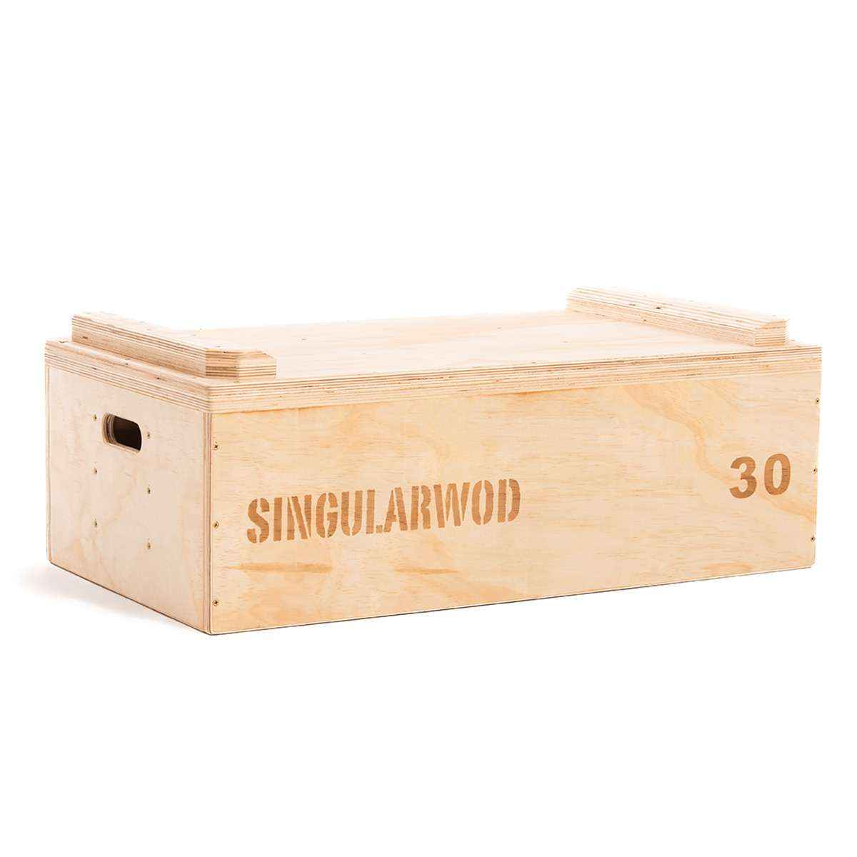 SINGULARWOD Cajón de Jerk Elite Halterofilia 30 cm. Cajon Pliometrico ...