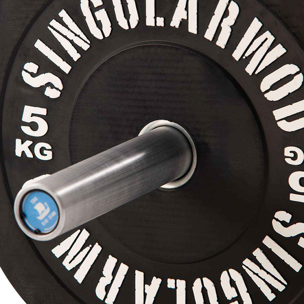 Black Training disc 5 kg. Weighing discs gym at home strength training ...